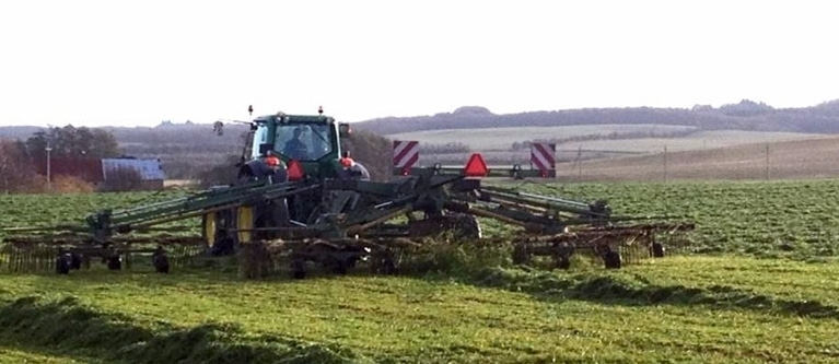 Ensilering af græs i Randers og omegn - Tobberup Maskinstation